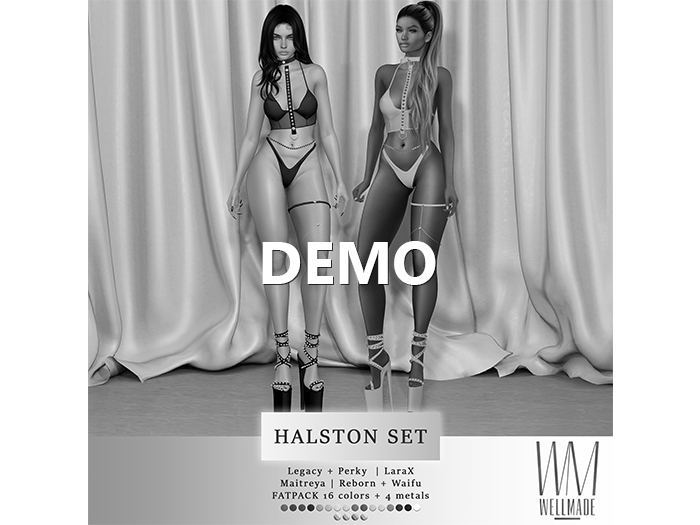 Second Life Marketplace - [WellMade] Halston Set DEMO